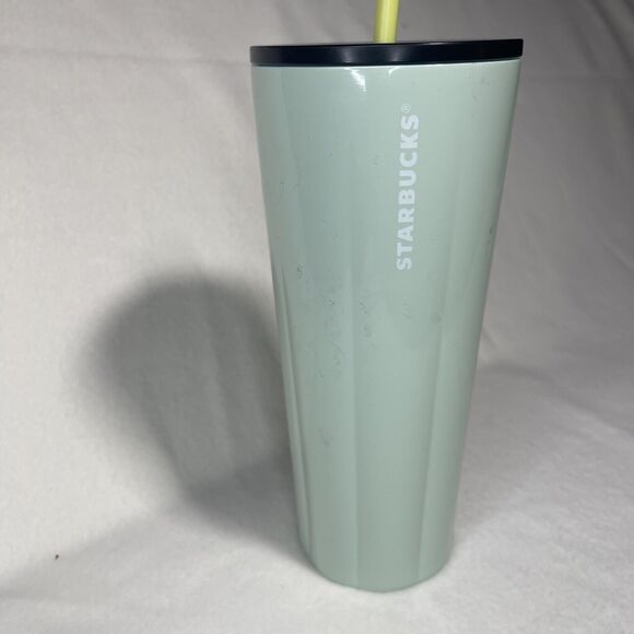 Starbucks | Dining | Starbucks Mint Green 222 Puffy Valentines ...